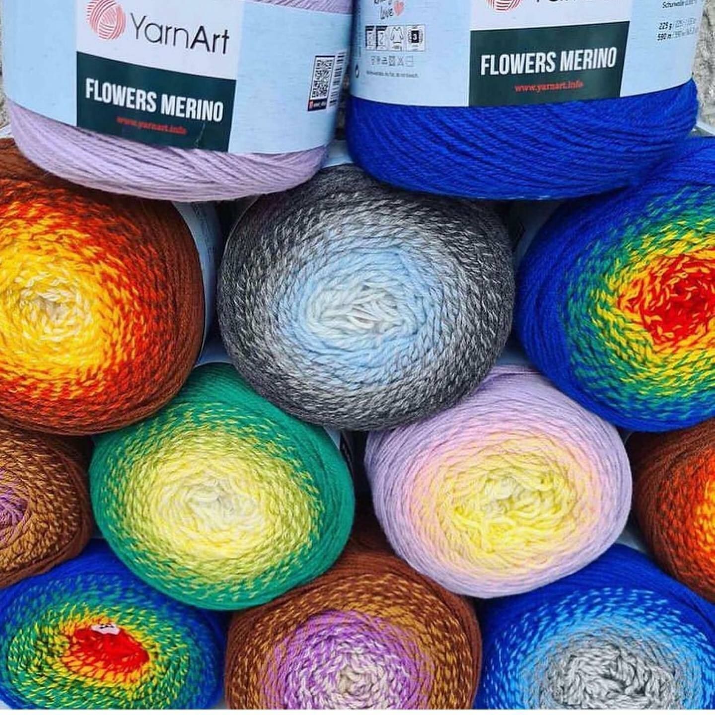 YARNART FLOWERS MERINO — купить в интернет магазине Студія пряжі Like Yarn